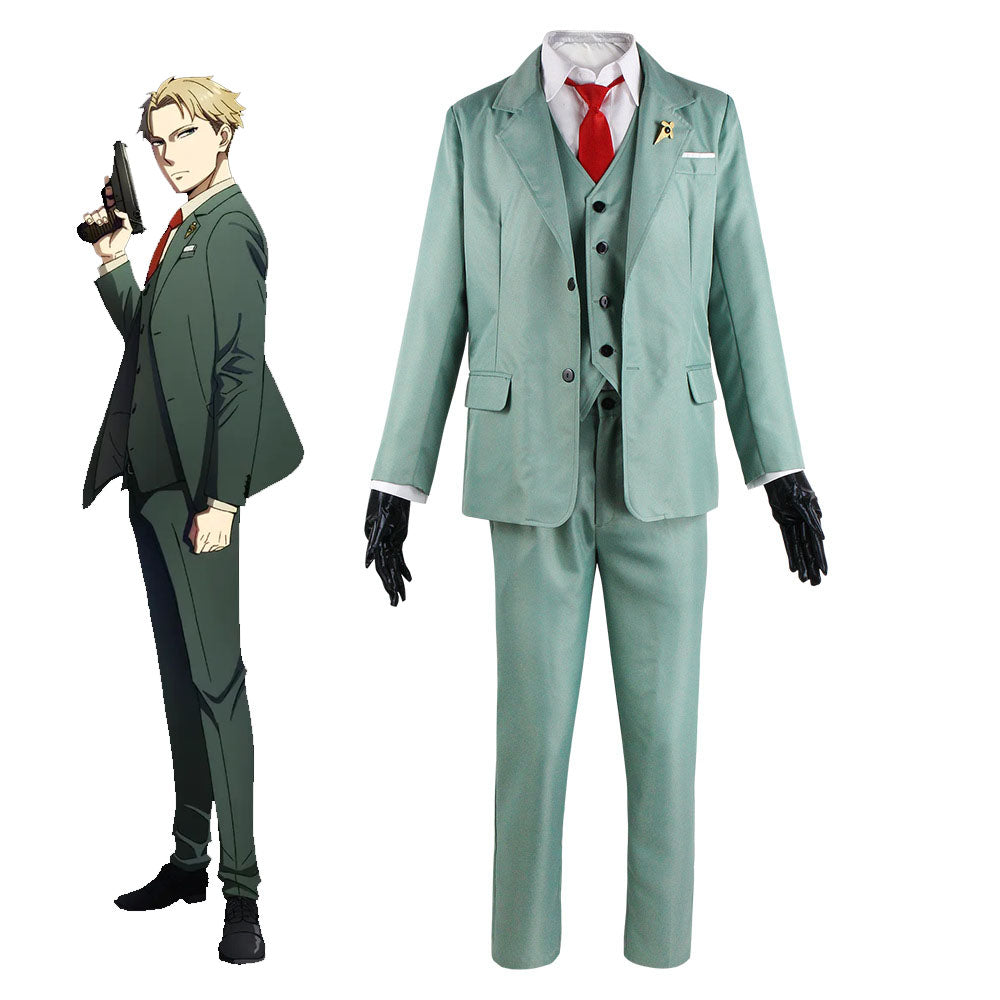 Anime Spy x Family Costume Loid Forger Cosplay full Suits with Accesso ...