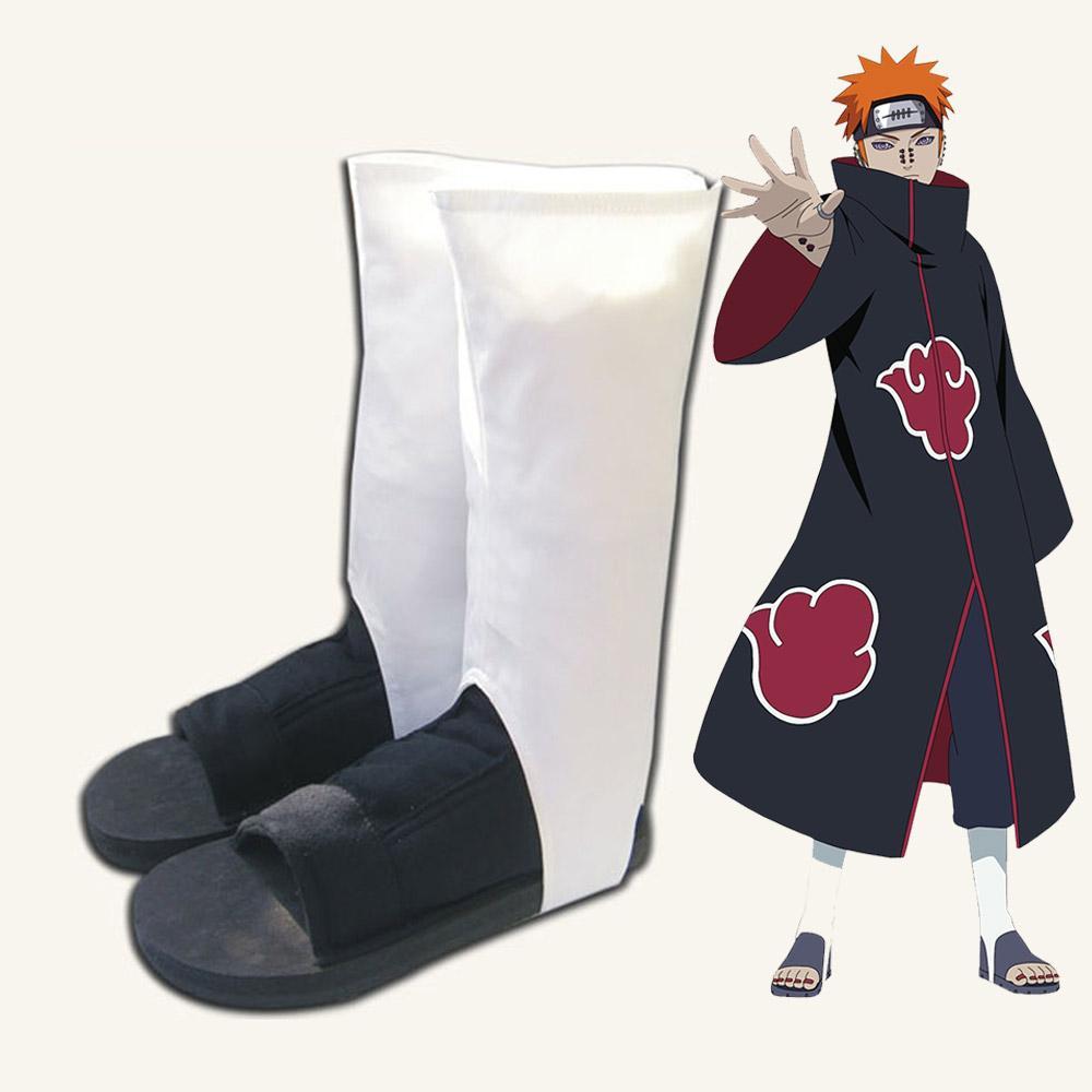Naruto Naruto Shippuden Akatsuki Ninja Cosplay Shoes – Jolly Costume
