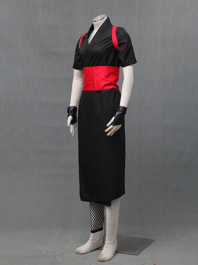 Women and Kids Naruto Shippuden Costume Nara Temari Cosplay 3nd Set ...