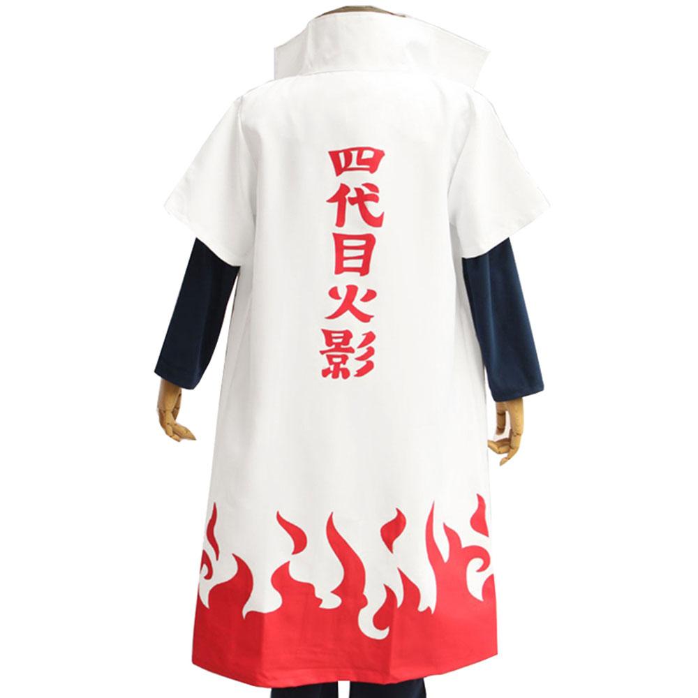 Anime Naruto Costume 4th Hokage Cloak Cosplay Robe – Jolly Costume