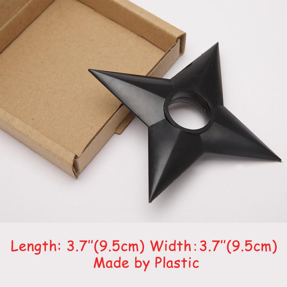 3 Pcs Ninja Weapons Naruto Shuriken Throwing Plastic Toy – Jolly Costume
