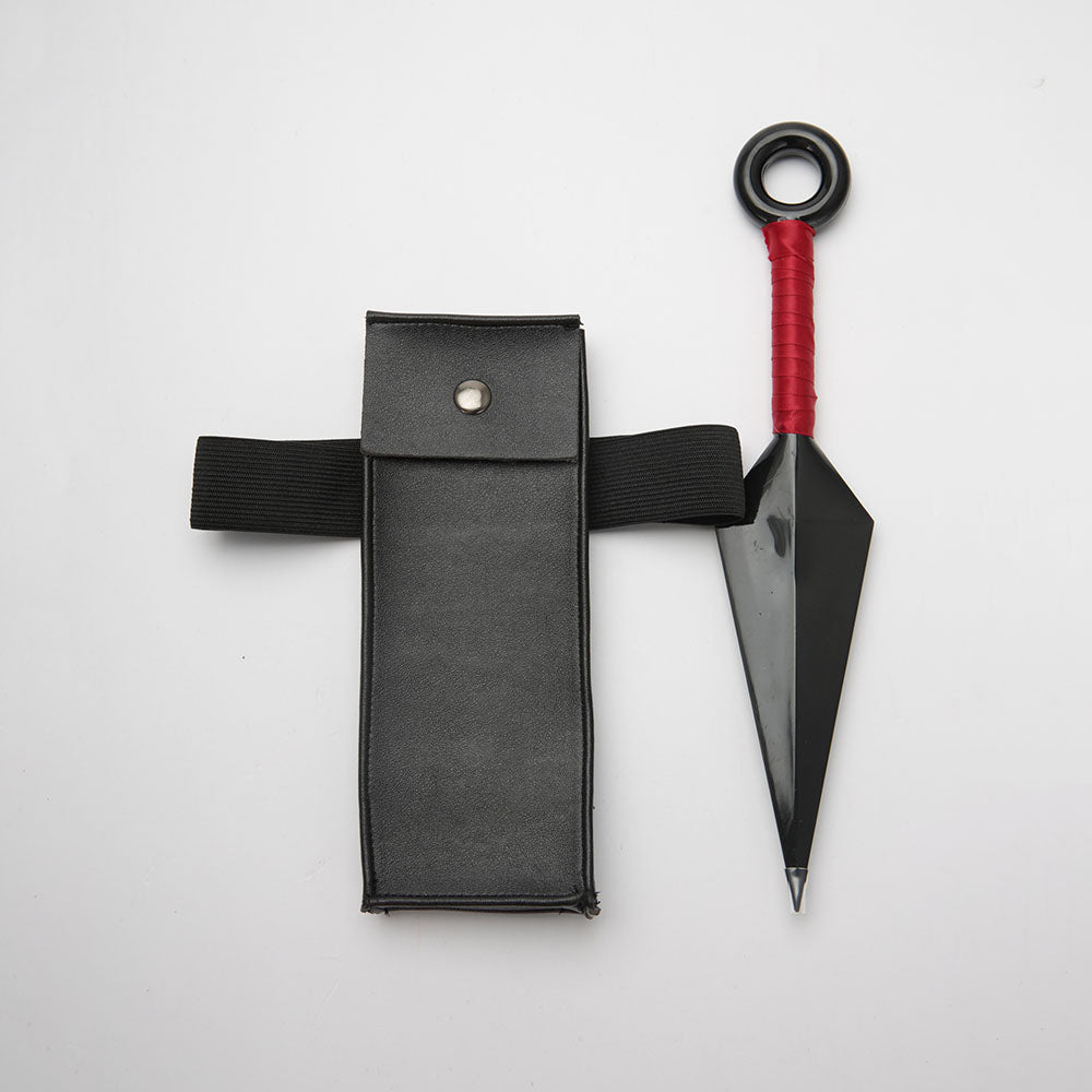 Naruto Costume Naruto Ninja Pack with Kunai Weapons and Waist Bag Leg ...